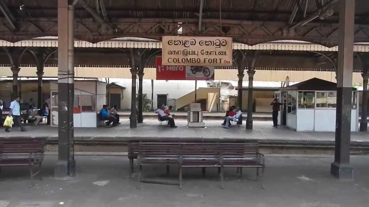 Sri Lanka,ශ්‍රී ලංකා,Ceylon,Colombo Fort Railway Station,Matara Train ...