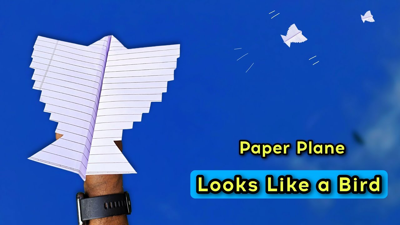 birds that can fly, how to make new flying bird plane, paper bird ...