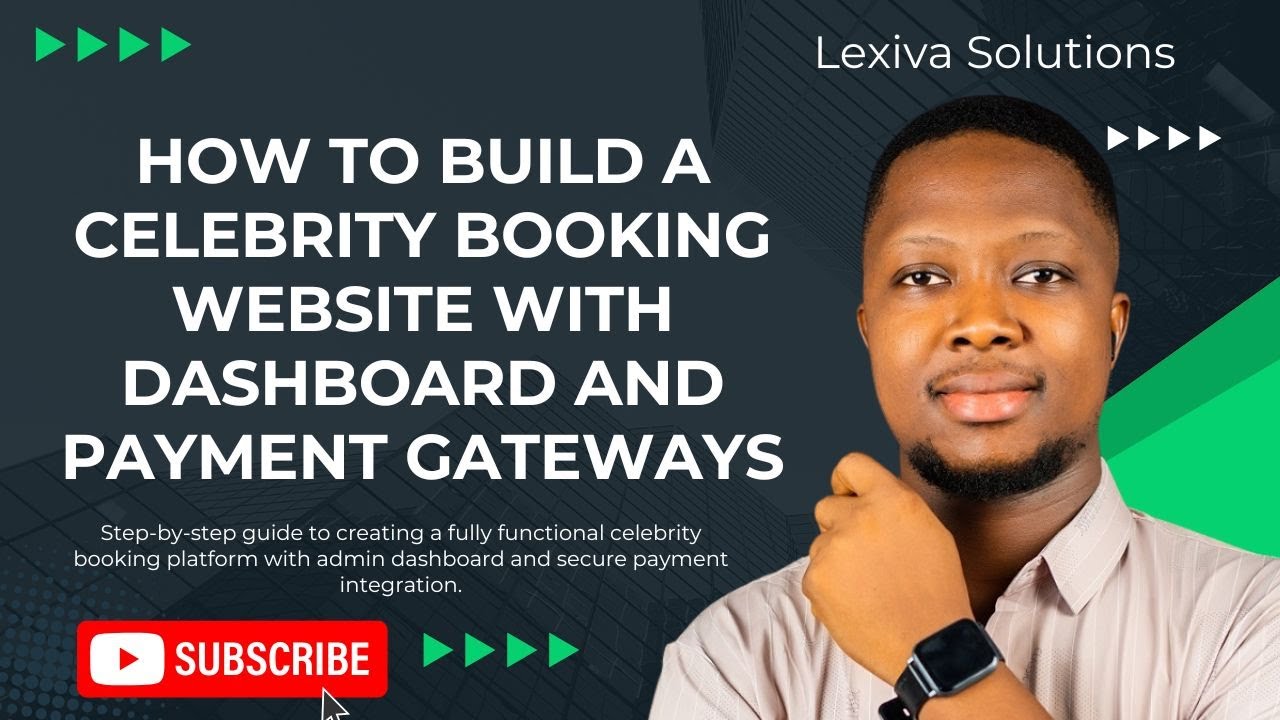 How to build a celebrity booking website with dashboard and payment ...