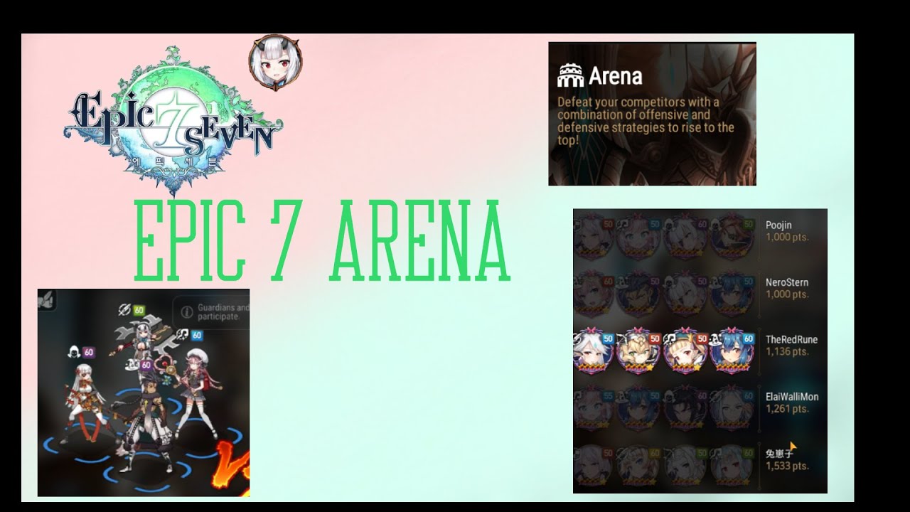 Playing Epic 7 Arena with 1 Team!?!? ~READ DESCRIPTION~ - YouTube