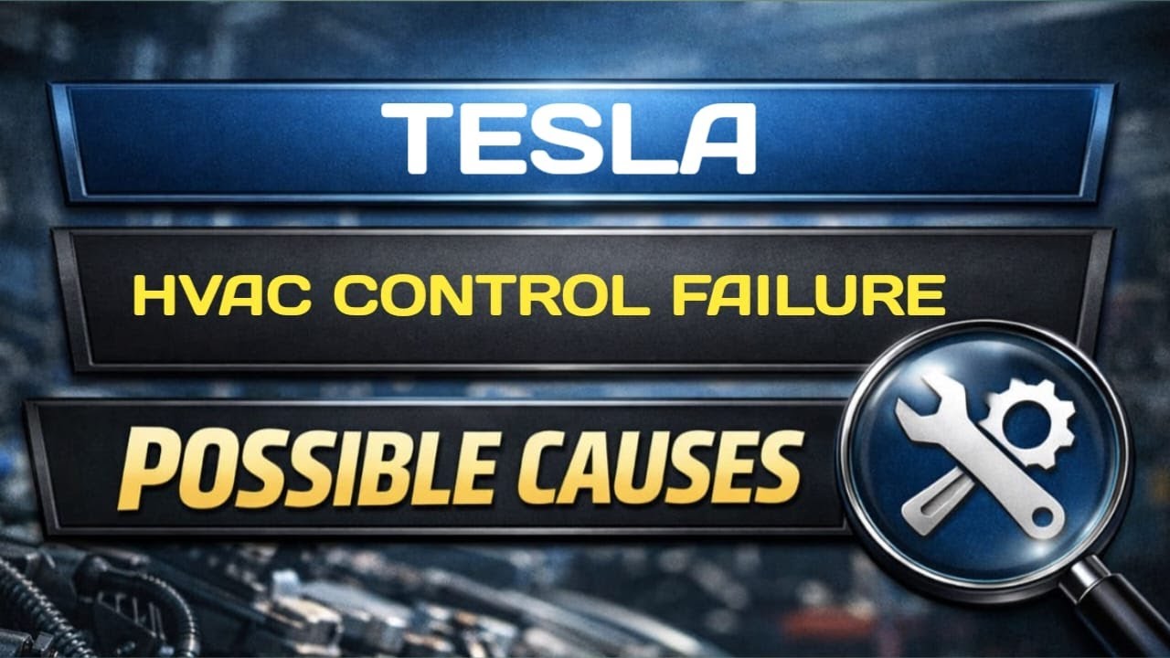 Tesla HVAC Controls Fail After Infotainment Reset – Likely Reasons ...