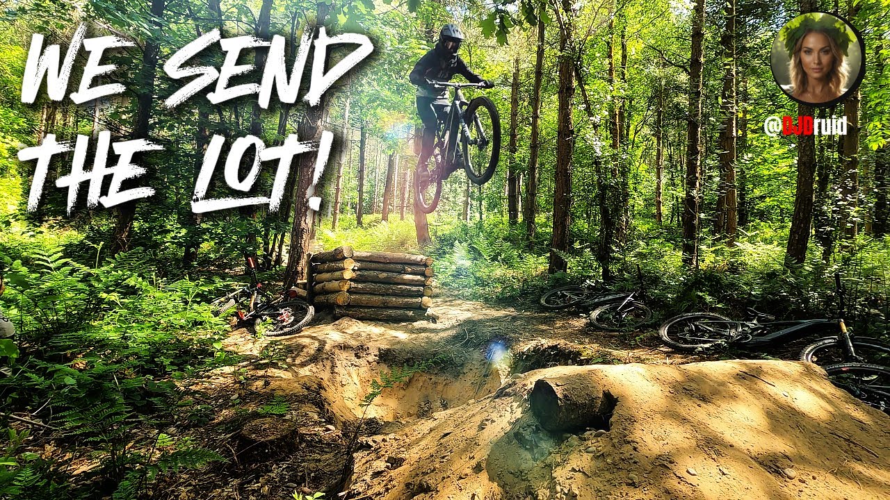 This Trail Has INSANE Jumps and Turns! - YouTube
