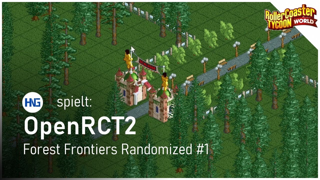 Forest Frontiers Randomized #1 🎠 OpenRCT2 [Deutsch] - YouTube