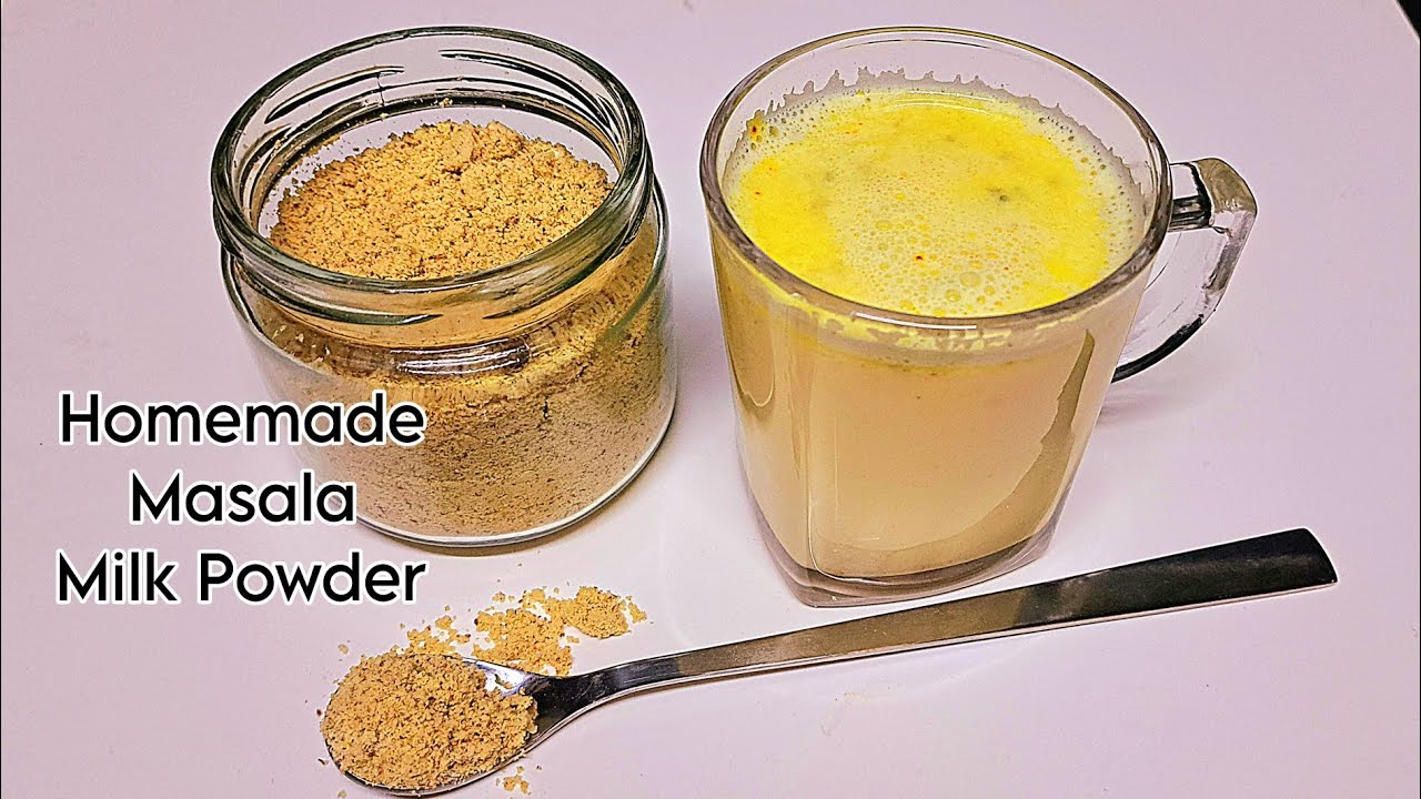 Milk Masala Powder Recipe|Masala Milk Powder|Masala doodh Recipe|Masala ...