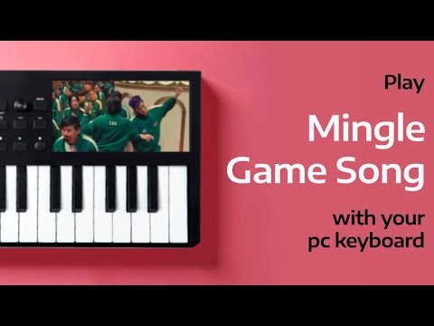 Play Mingle Game Song (Round and Round) with your computer keyboard