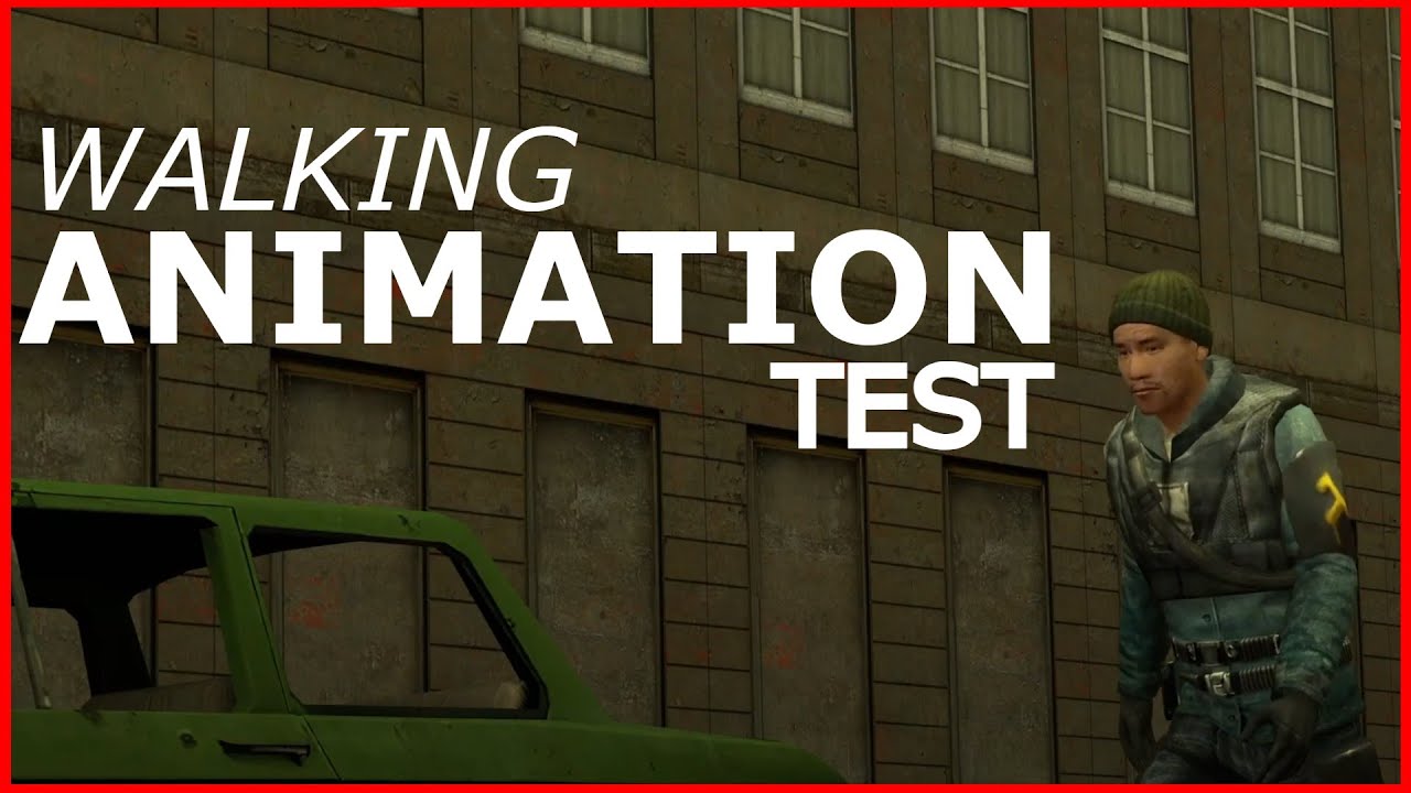 walking animation test ( stop motion helper ) - YouTube