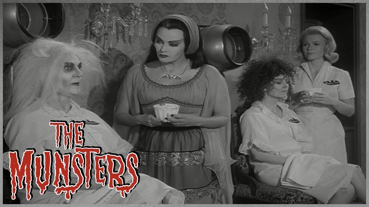 Lily and Marilyn Open a Beauty Parlor | The Munsters - YouTube