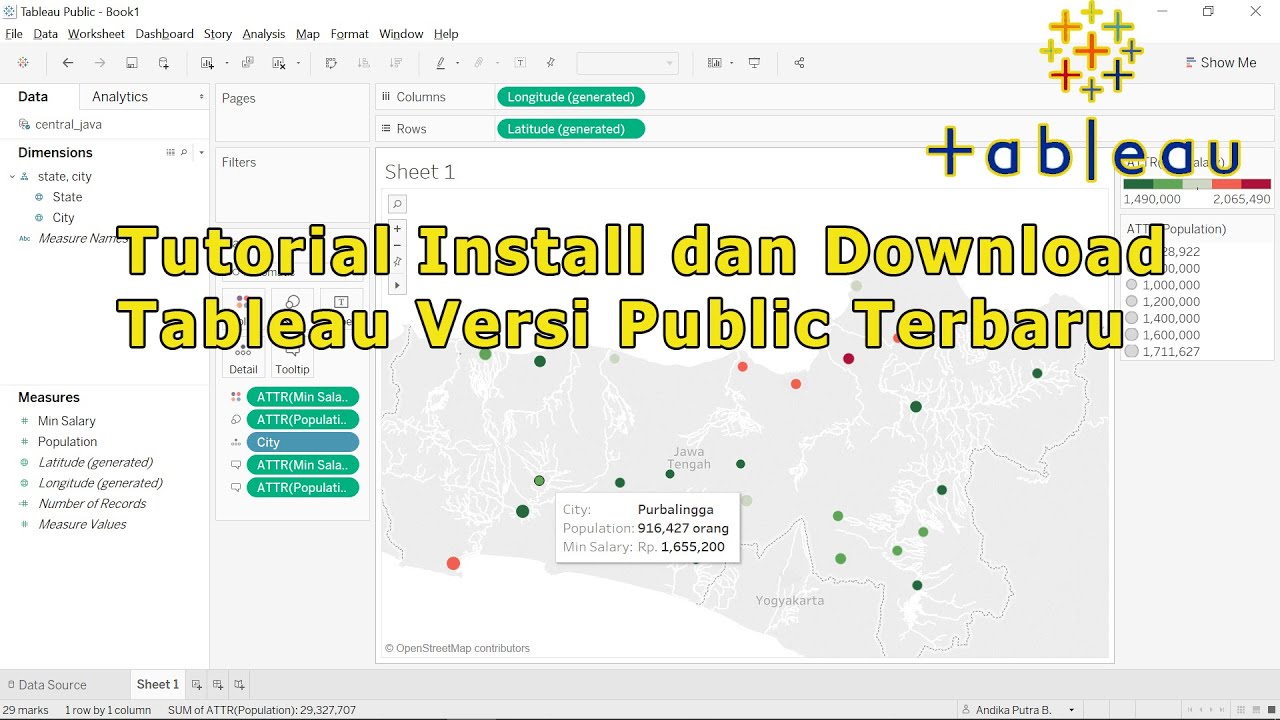Tutorial Install dan Download Tableau Versi Public Terbaru - YouTube