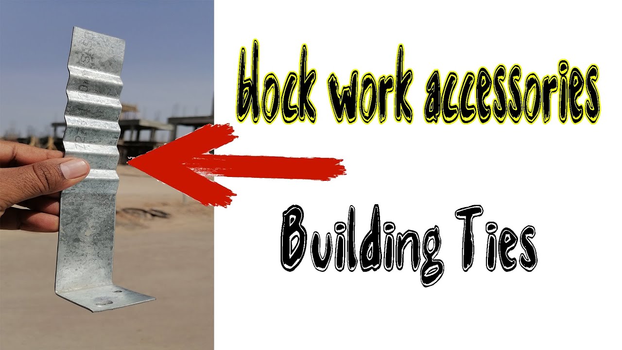 wall ties ( corrugated angle ) - YouTube