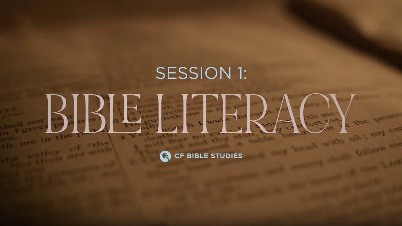 Small Group Studies - How to Study the Bible Session 1: Bible Literacy ...