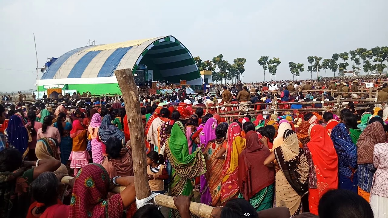 CM Nitish Kumar in Khagaria in bihar india - YouTube