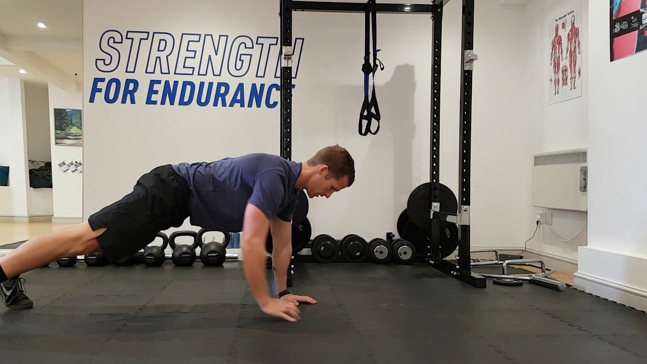 Band Plank Thread the Needle - YouTube