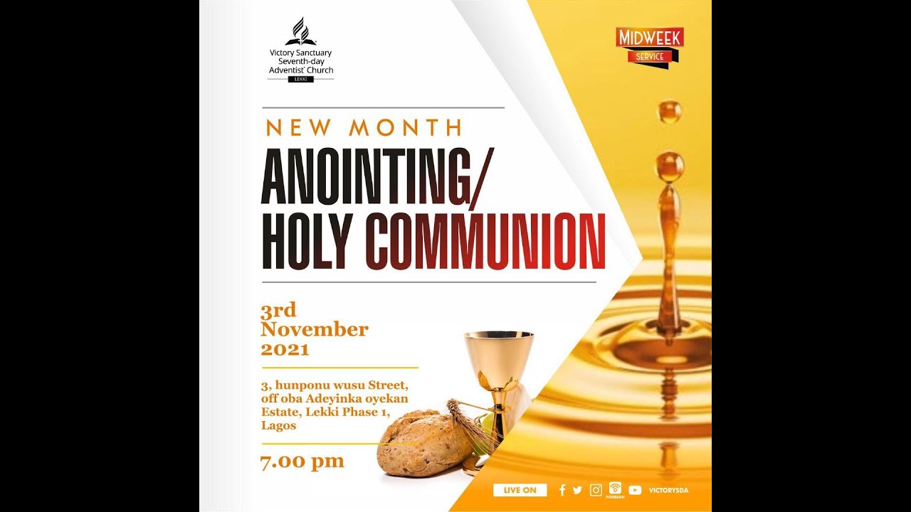 Anointing / Holy Communion Service - YouTube
