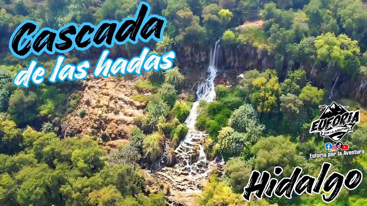 ¿y tú ya conoces las cascadas de las hadas en Hidalgo? - YouTube