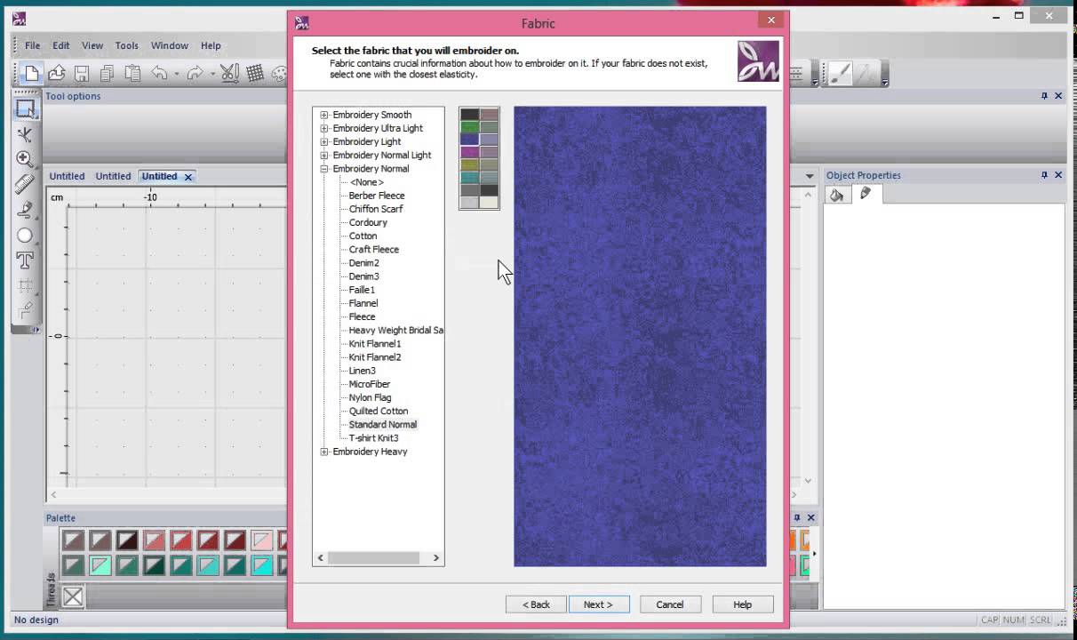 How to create a New File in Artistic Software Version 7.1 - YouTube