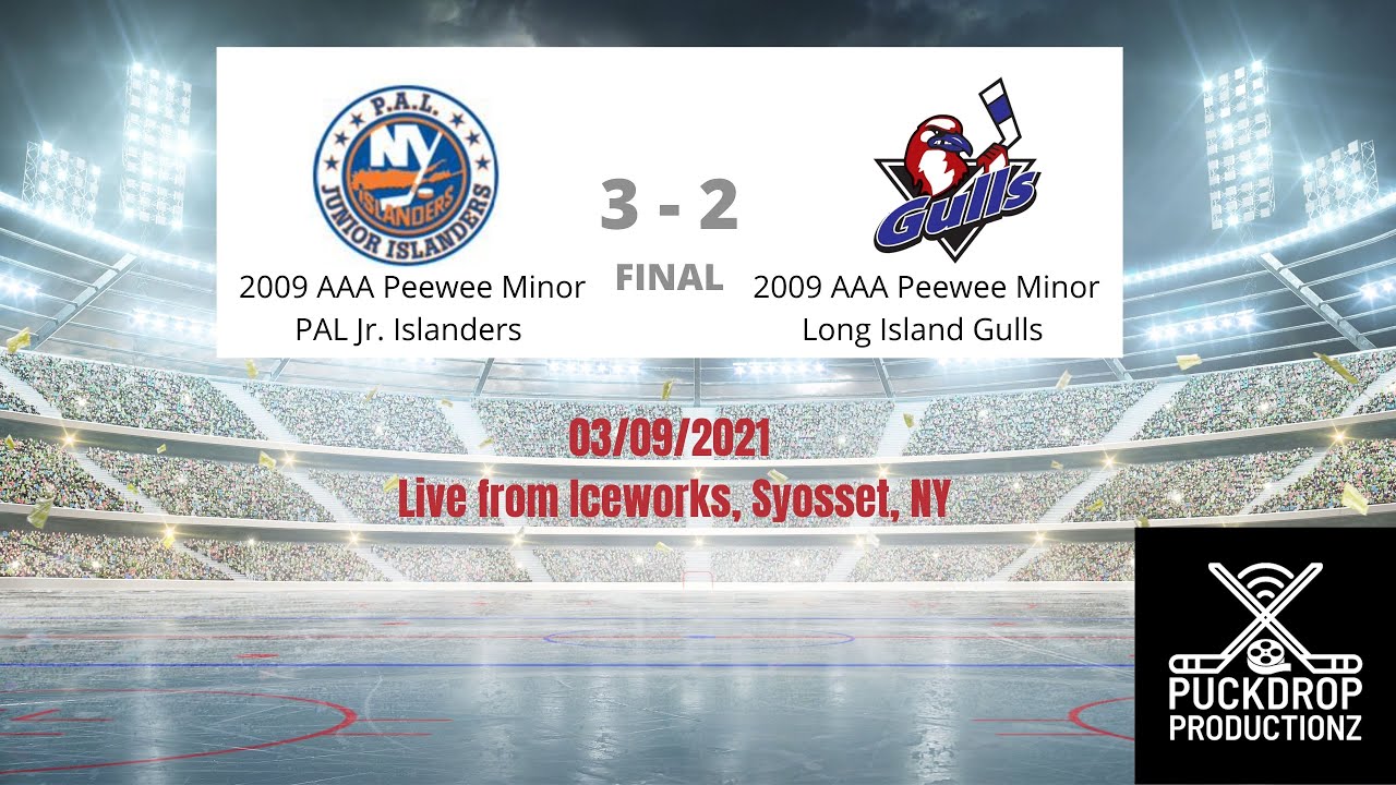 Part 1 of 2 '09 AAA PAL Jr Islanders 3-2 Win vs. '09 AAA Long Island ...