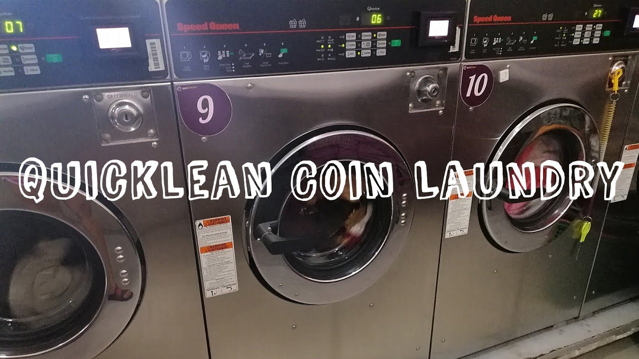 Laundry Time At Quicklean Coin Laundry - YouTube