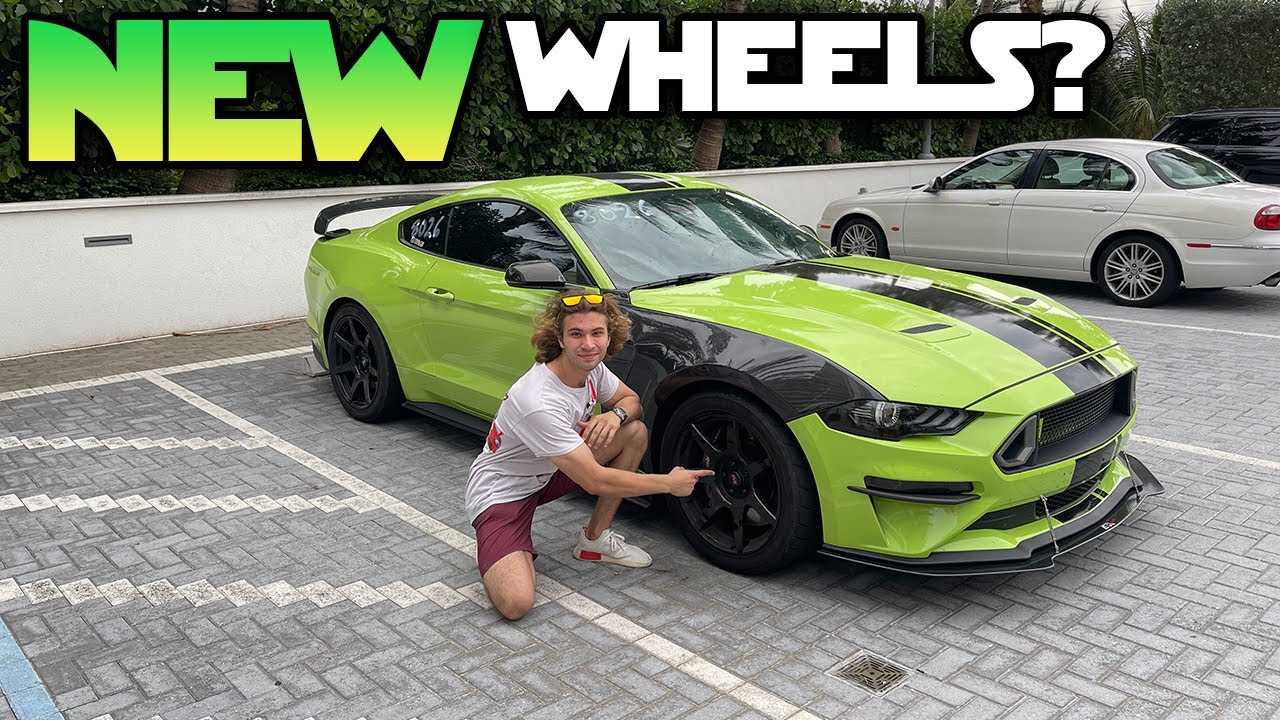 SALLY'S NEW WHEEL SETUP LOOKS INSANE (GT350R WHEELS) + DRAGY 1/4 MILE ...