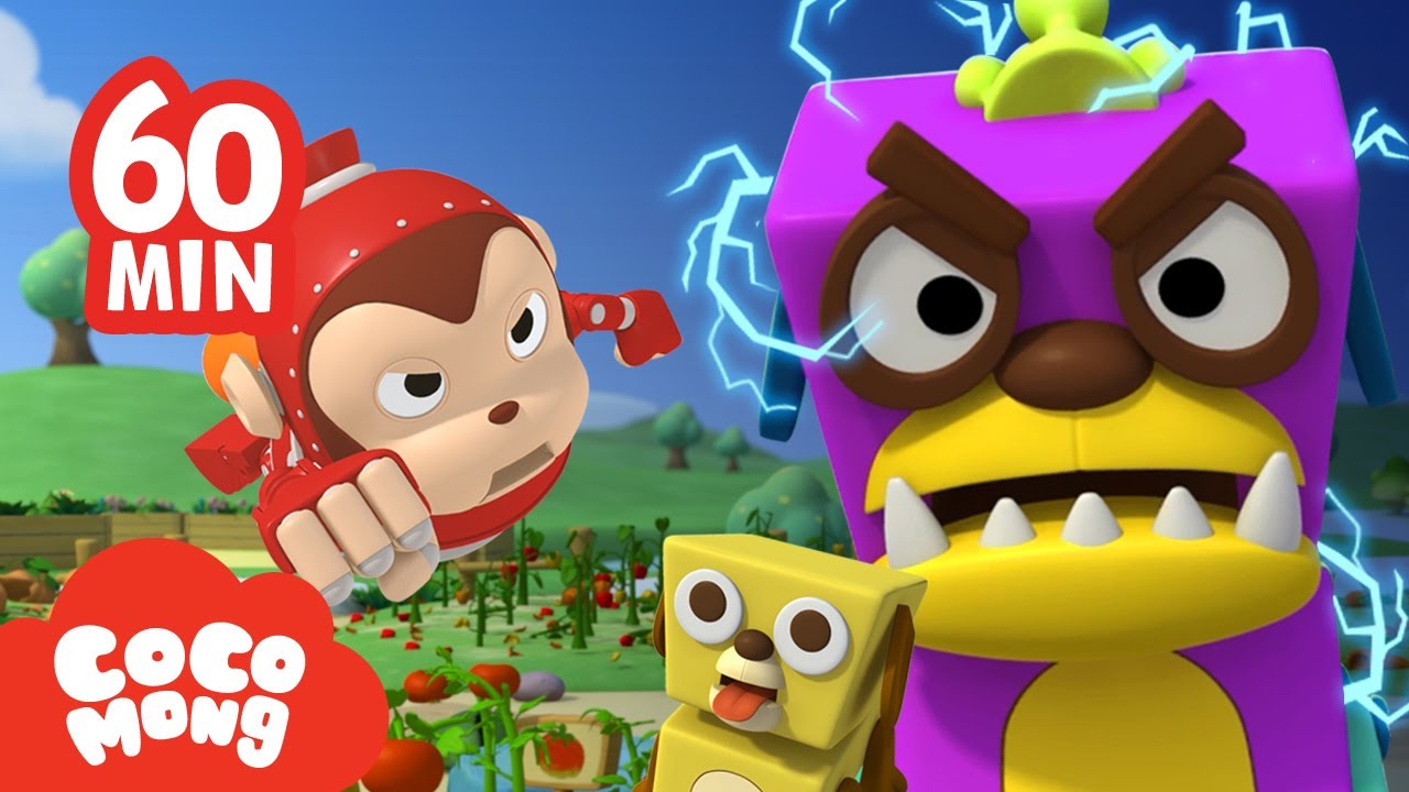 [EN] Cocomong VS Robot Villain🤖 🥊| Cocomong Season 2 | Monster | Robot ...