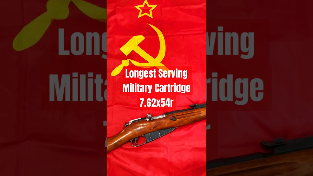 Longest Serving Military Cartridge 7.62x54r #shorts #trending #military ...