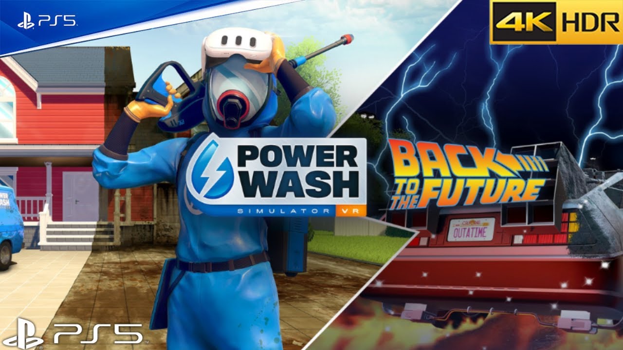 POWERWASH SIMULATOR [PS5 HDR 4K] Ultra Realistic Graphics PlayStation 5 ...