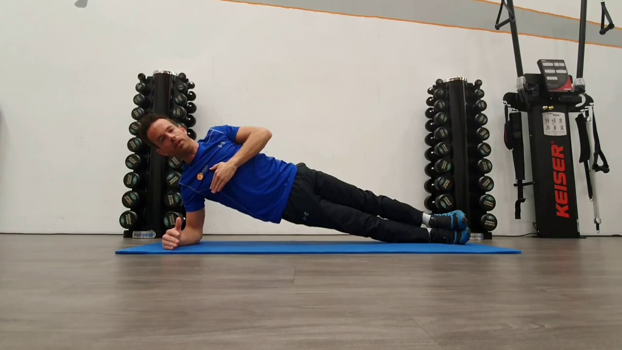 Rug en Core Stabiliteit Gevorderd - YouTube