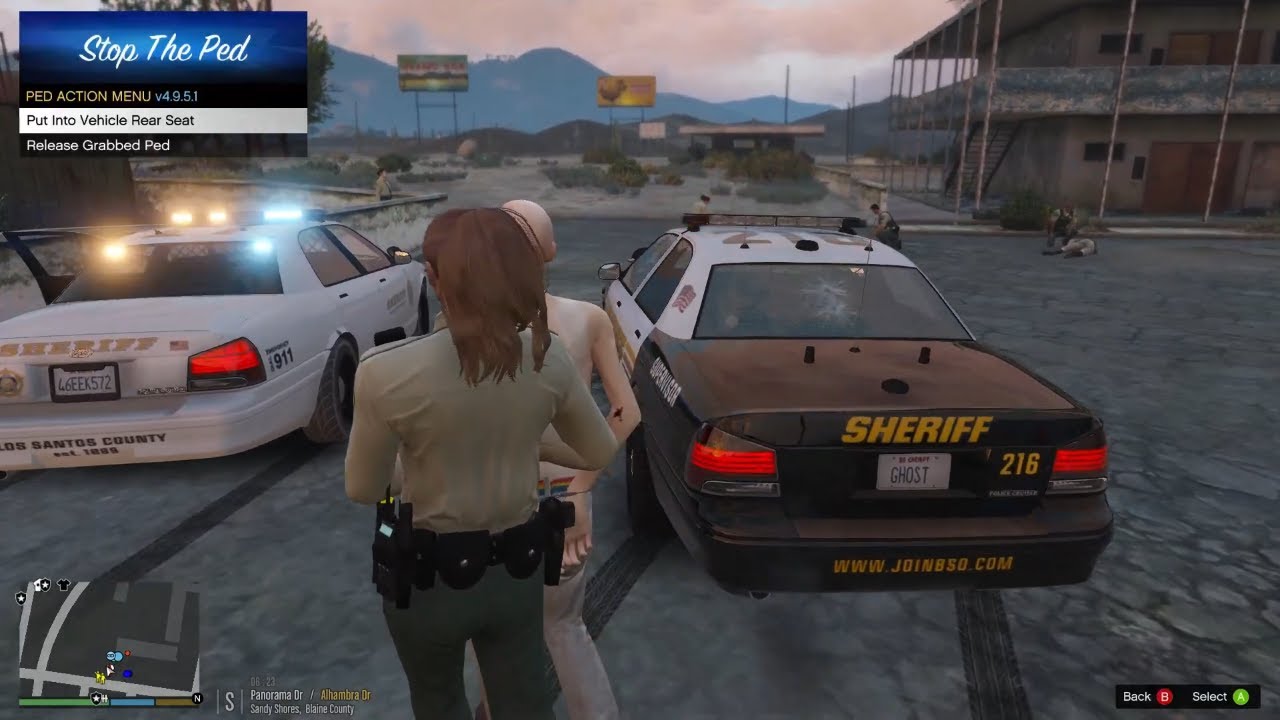 Gta 5 LSPDFR Episode : BCSO Female Officer Early Morning Patrol #gta5 # ...