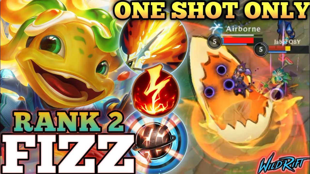 FIZZ DEADLY ONE SHOT ULT COMBO! AMAZING MID MVP PLAY - TOP 2 GLOBAL ...