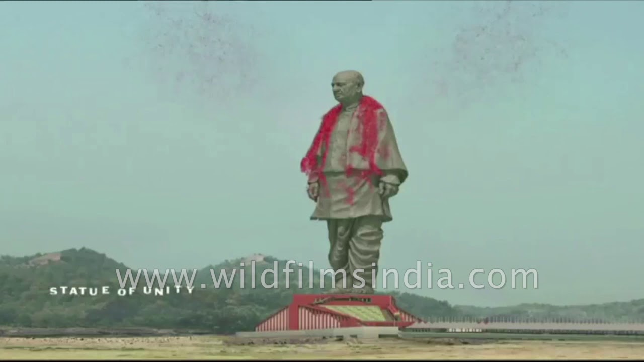 Statue of Unity Inauguration Ceremony 31st October 2018 - YouTube