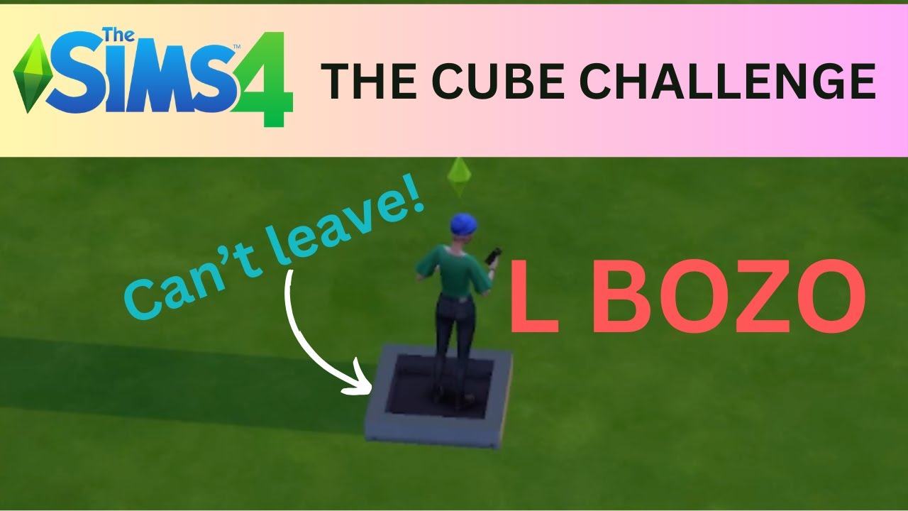 THE SIMS 4 CUBE CHALLENGE | Part 1 - YouTube