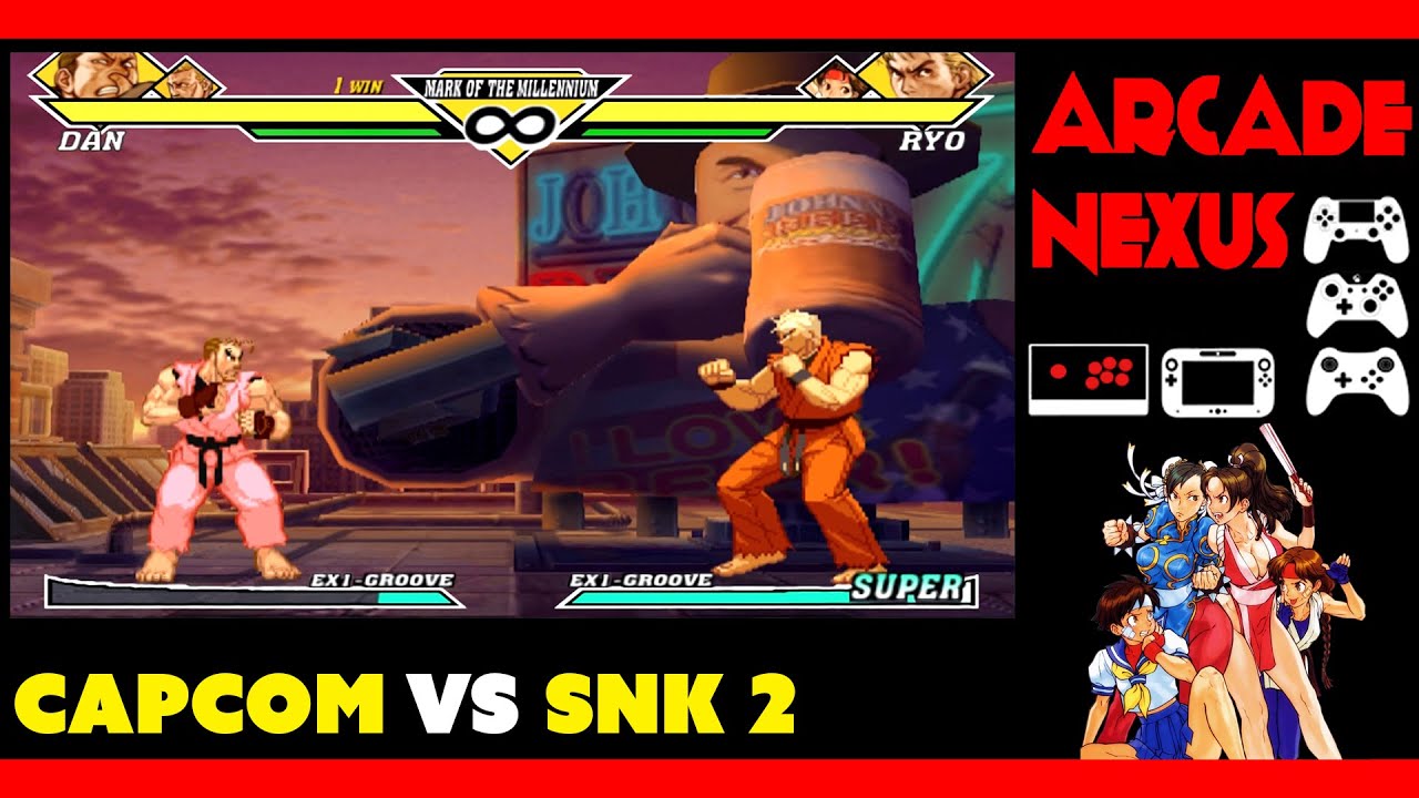 Capcom vs SNK 2 - Stage - New York - YouTube