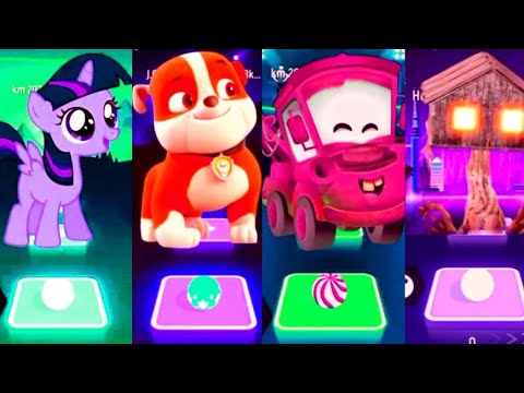 MY LITTLE PONY - RUBBLE - TOW MATER - HOUSE HEAD - Tiles Hop EDM RUSH ...