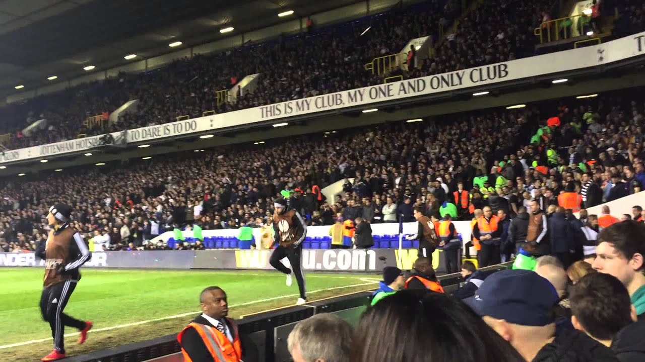 Tottenham fans singing vs Partizan Belgrade - Europa league 11/14 - YouTube