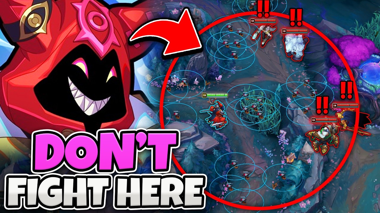 WARNING: NEVER FIGHT PINK WARD IN THIS AREA! (OR ELSE YOU'LL LOSE ...