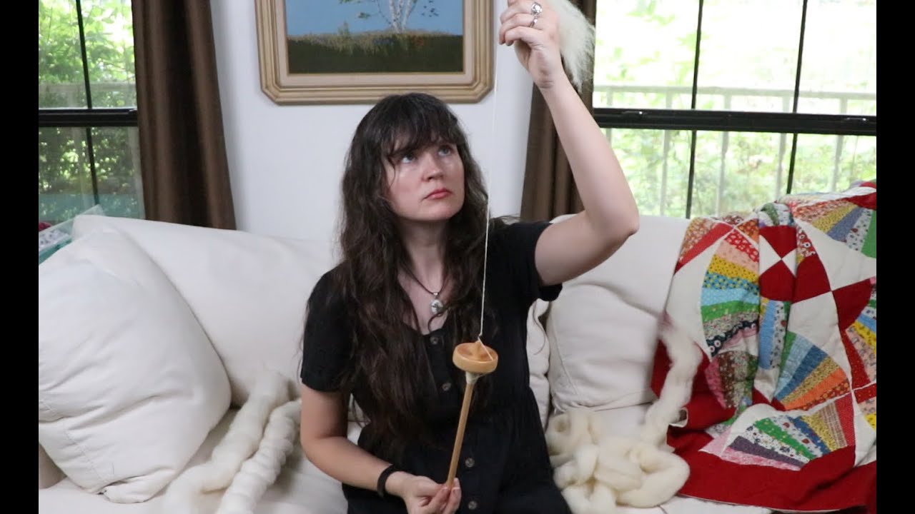How to Spin Yarn: Drop Spindle Complete Tutorial - YouTube