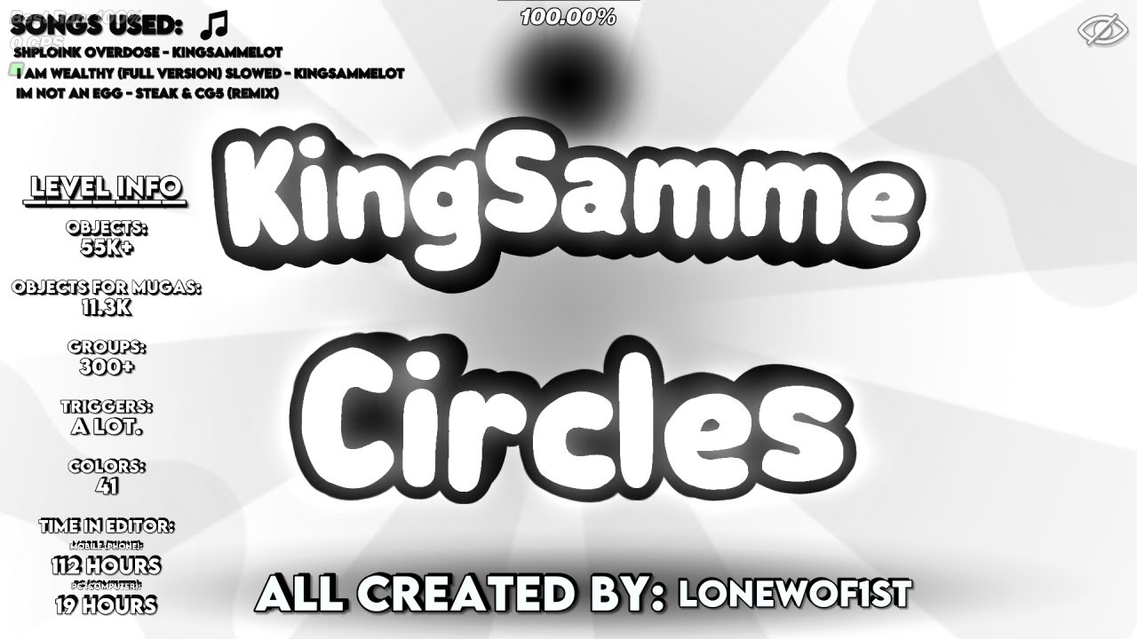 KingSamme Circles by @lonewof1st WITH CLICKS - YouTube