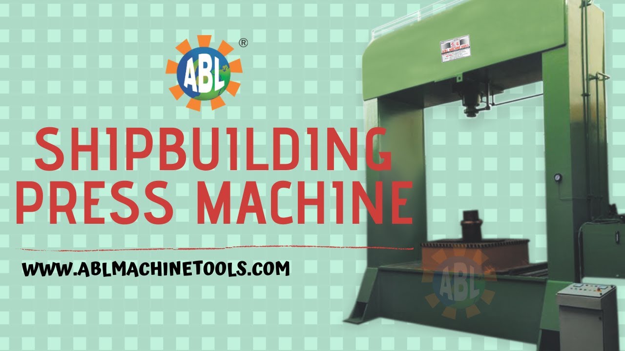 SHIPBUILDING PRESS MACHINE - YouTube
