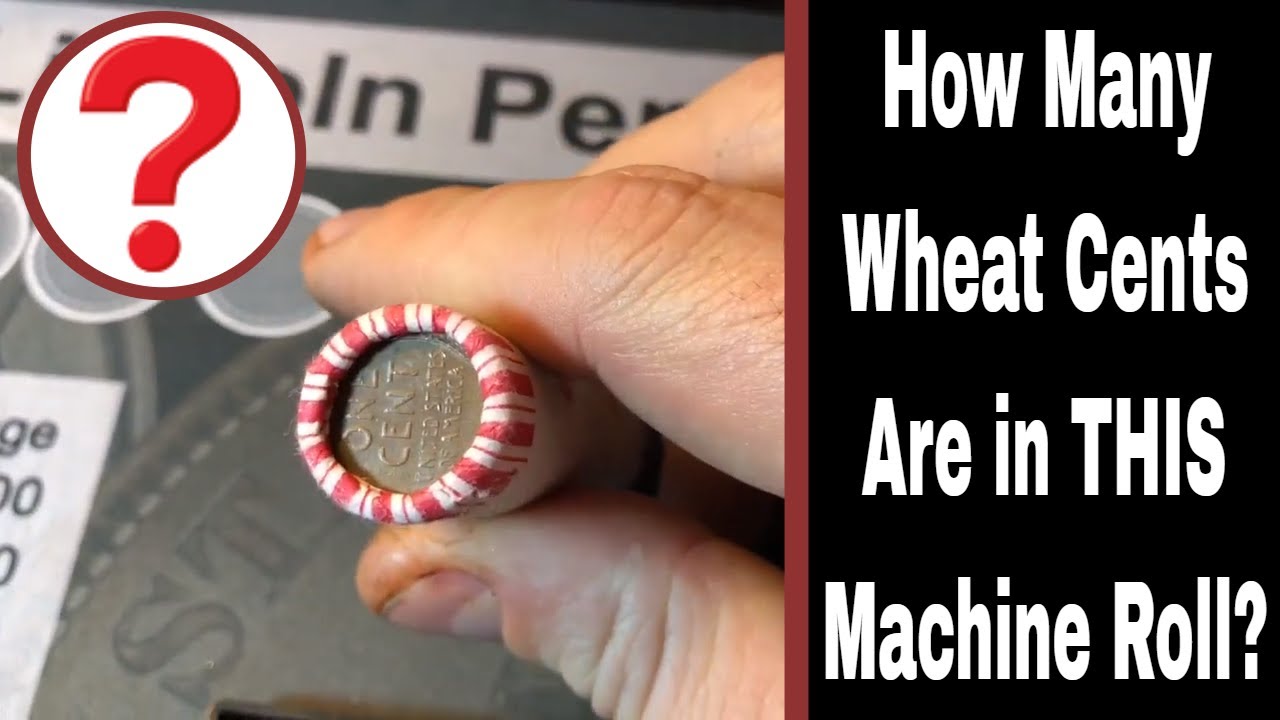 Double Wheat Cent Ender in a Machine Roll - Are there MORE? - YouTube