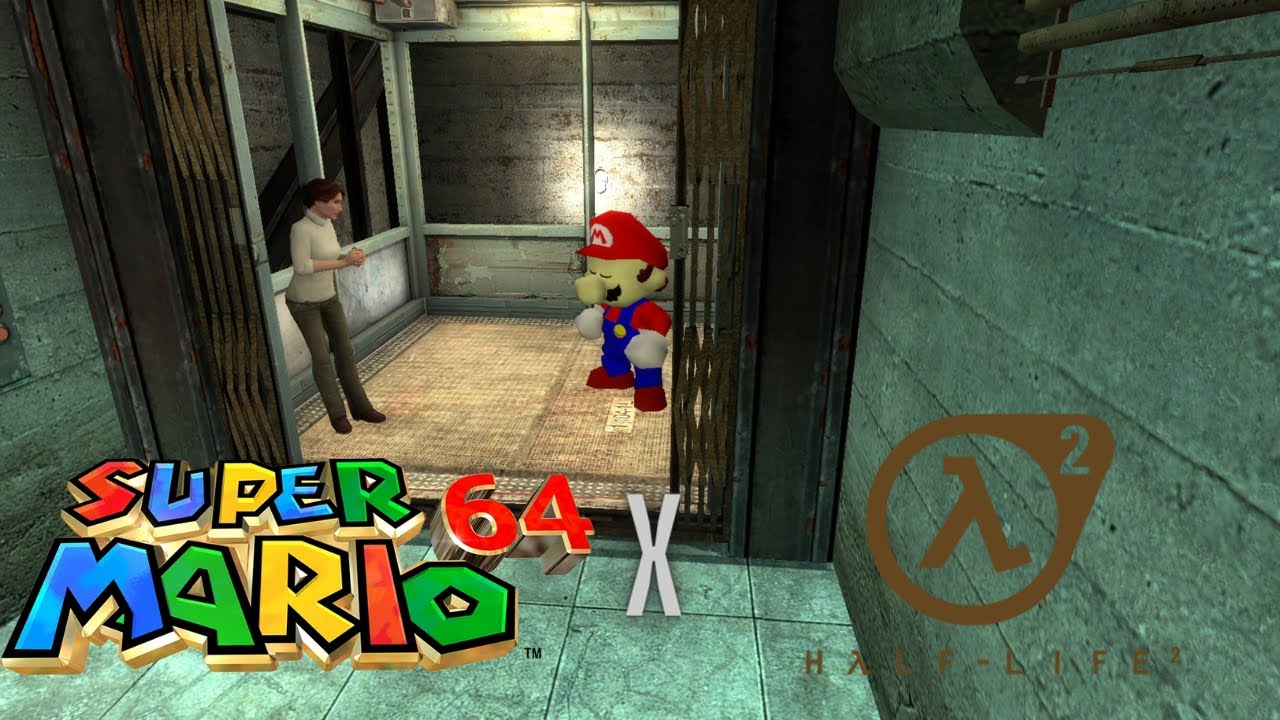Gmod - G64 Super Mario 64 In Half Life 2 Part 3 - YouTube