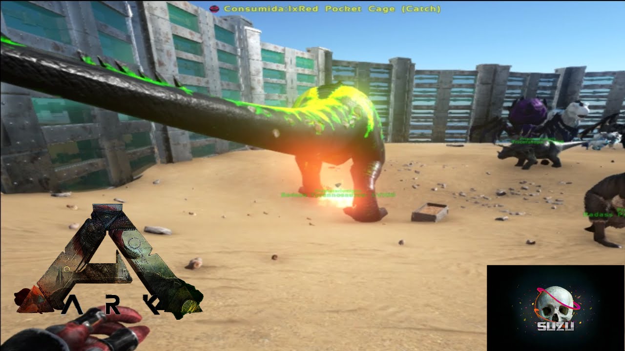 mod de pokeballs en ARK survival evolved - YouTube
