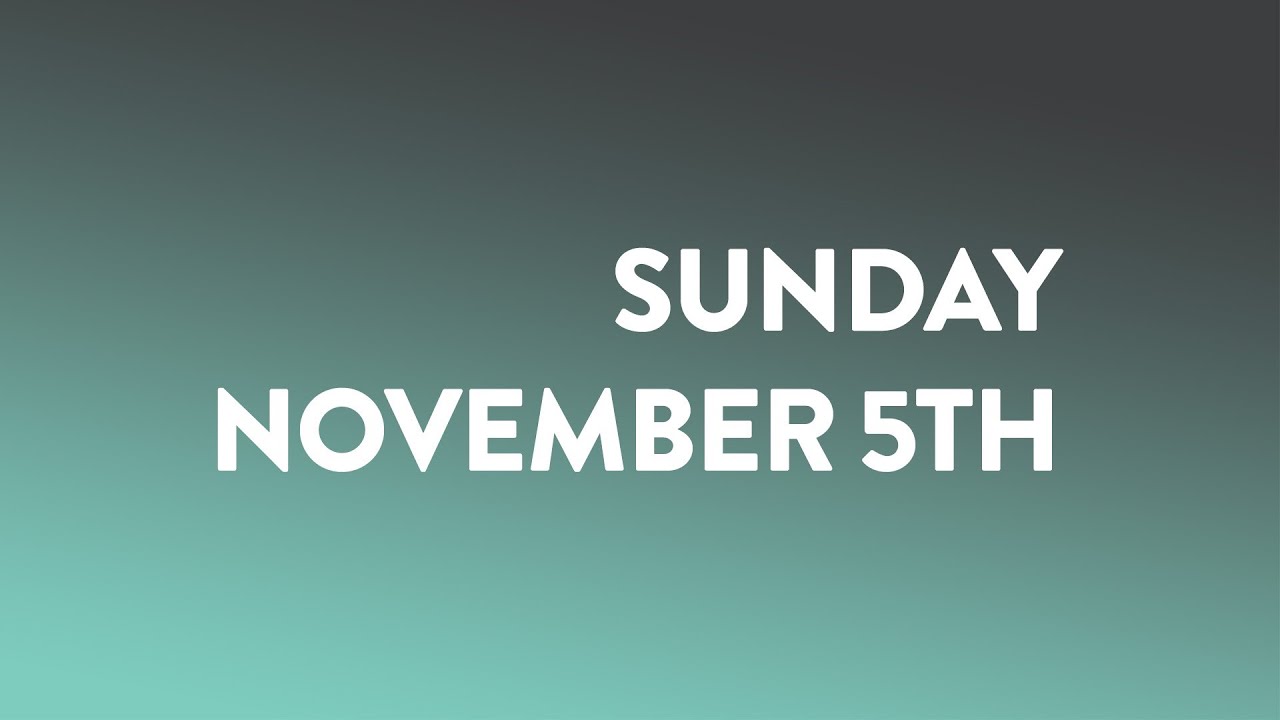 Sunday, Nov. 5th - Clayton King - YouTube