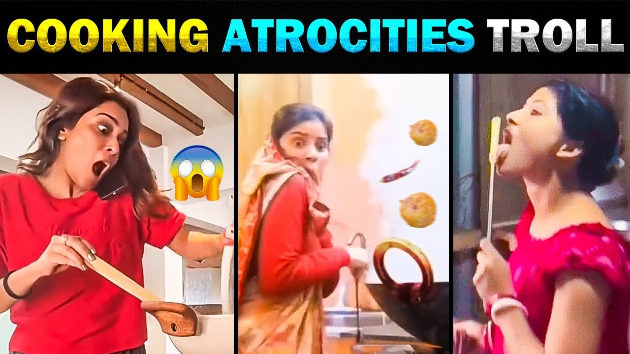 புருஷன் நிலைமை நெனைச்சா பாவமா இருக்கு🤣 Cooking Videos Troll 🤣 Today ...