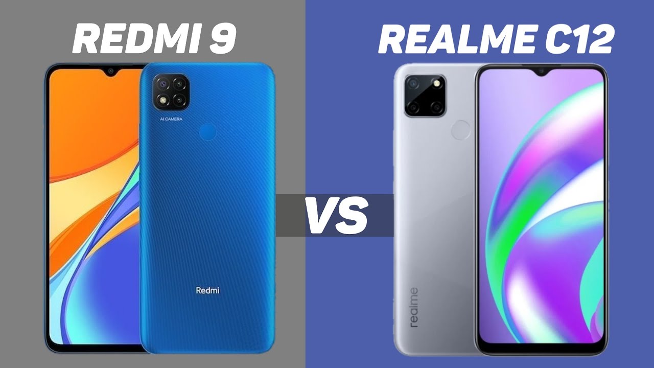 Realme C12 vs Redmi 9 Full Comparison | Camera | Battery | Best Budget ...