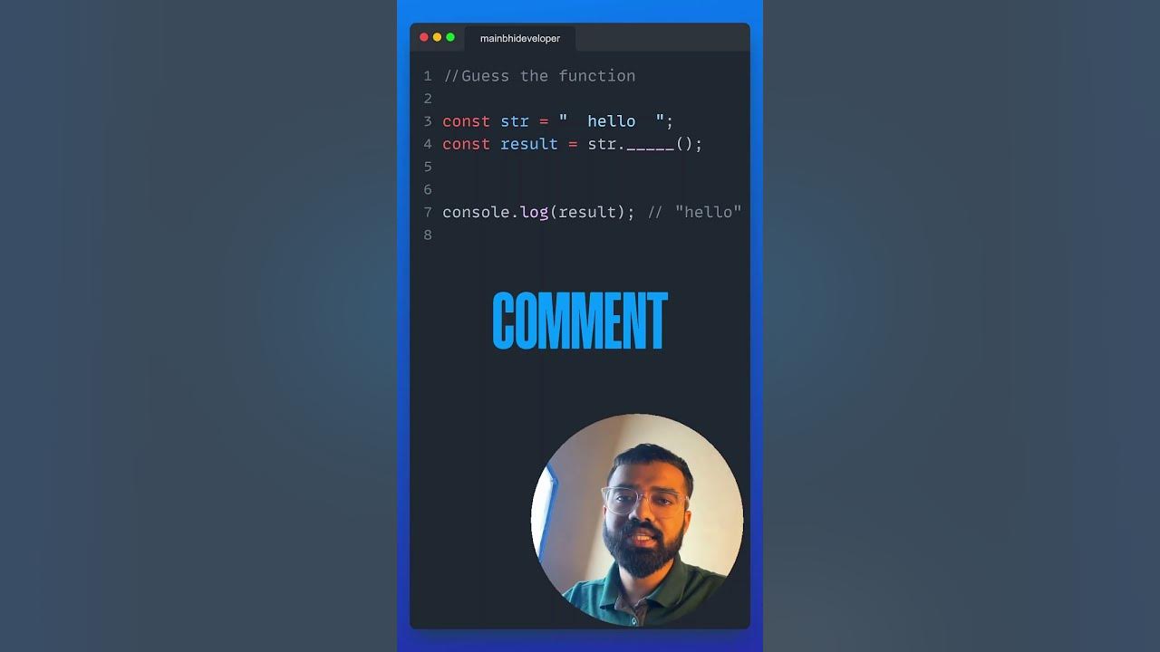 Javascript Function Series 15 With Detailed Answer Codinginterview Coding Fresher Youtube