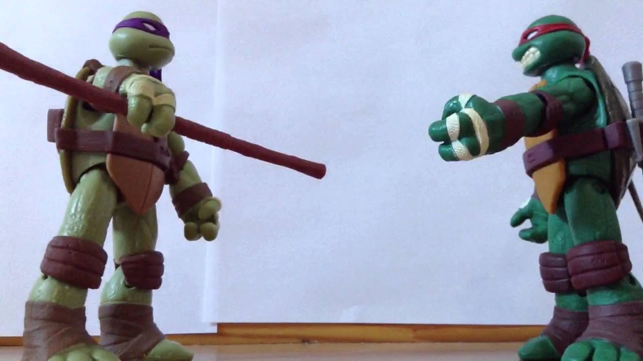 TMNT-Stop Motion Intro - YouTube