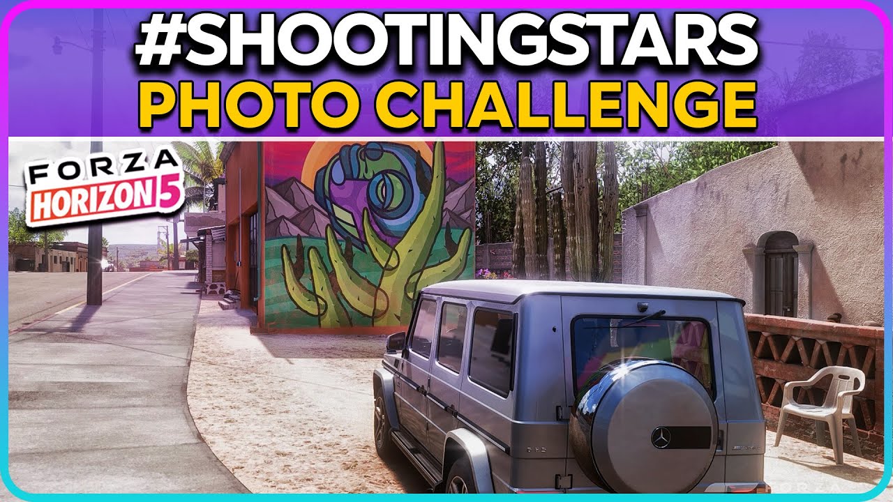 Star 27 Mural in Mulege Photo Challenge #SHOOTINGSTARS | Forza Horizon ...