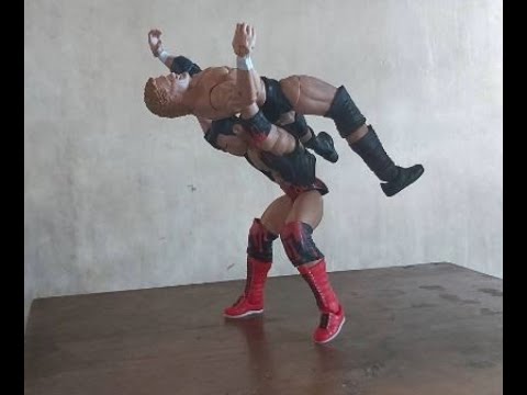 WWE Moves Outsider's Edge aka Razor's Edge (Mattel Action Figure Stop ...