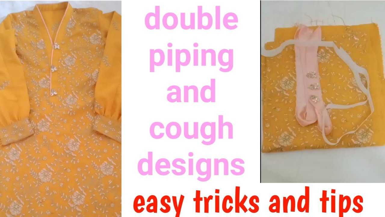 beautiful double piping design - YouTube