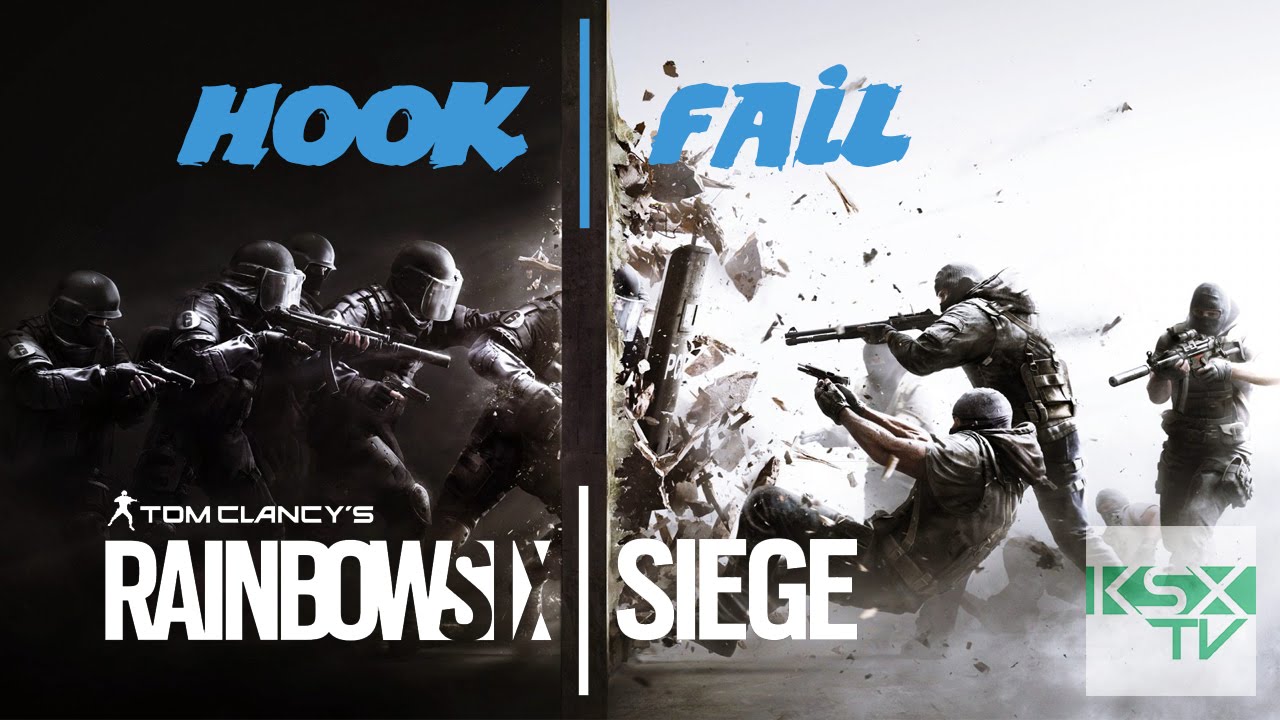 Rainbow Six: Siege - Grappling Hook Fail - YouTube