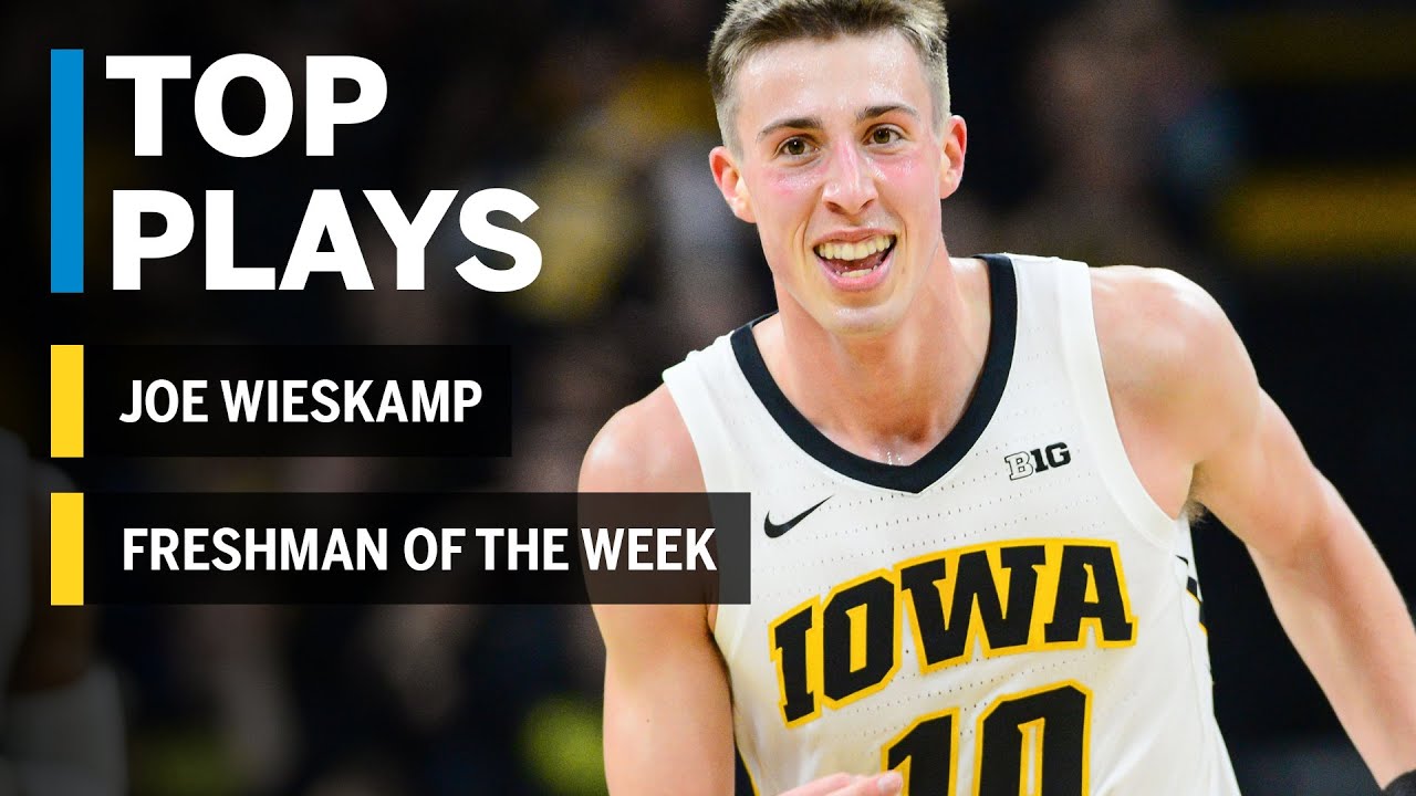 Highlights: Joe Wieskamp Tallies Second Freshman of the Week Honor in ...